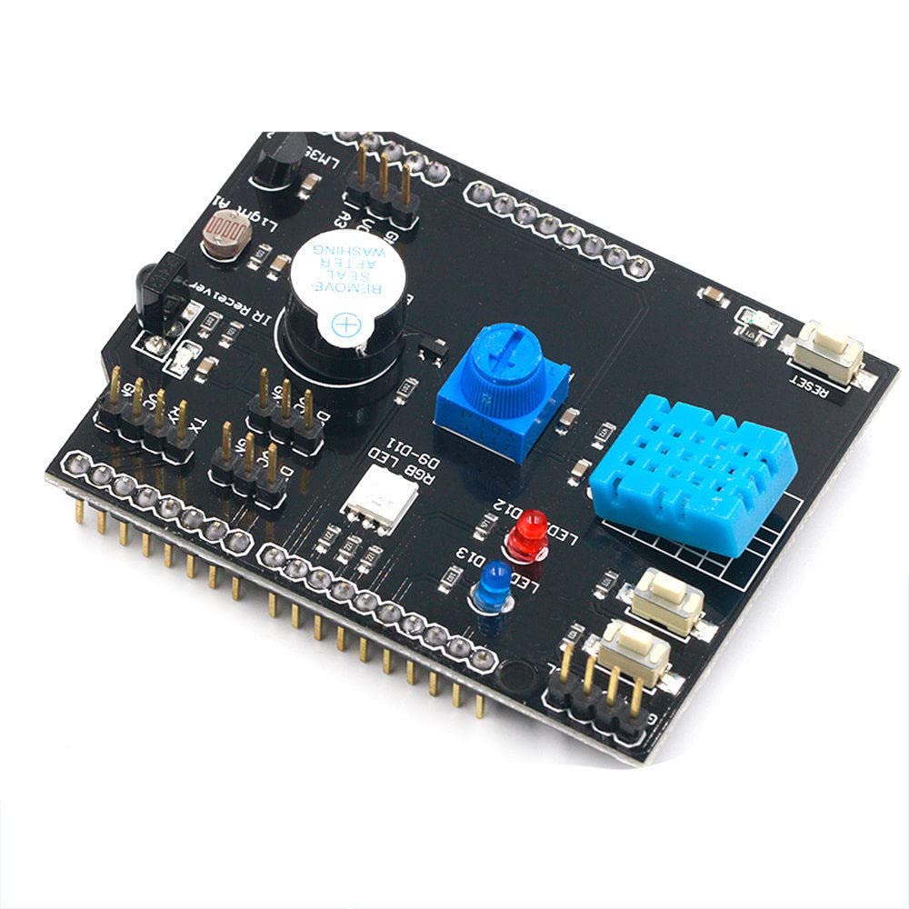 DHT11 LM35 Temperature Humidity Sensor Multifunction Expansion Board ...