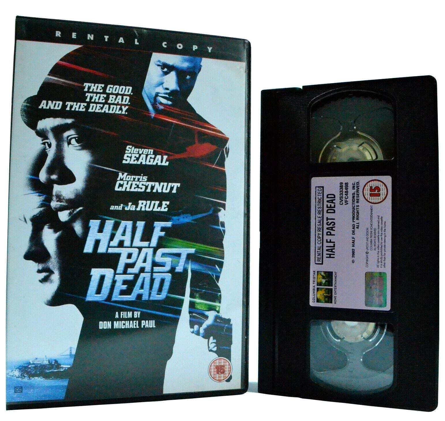 Half Past Dead: Action (2002) - Large Box - Ex-Rental - Steven Seagal ...