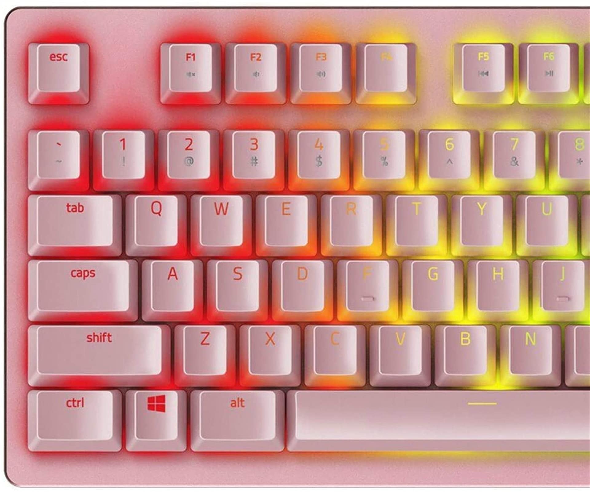 Mechanical Gaming Keyboard RGB LED Backlit Wired Keyboard with Switches ...