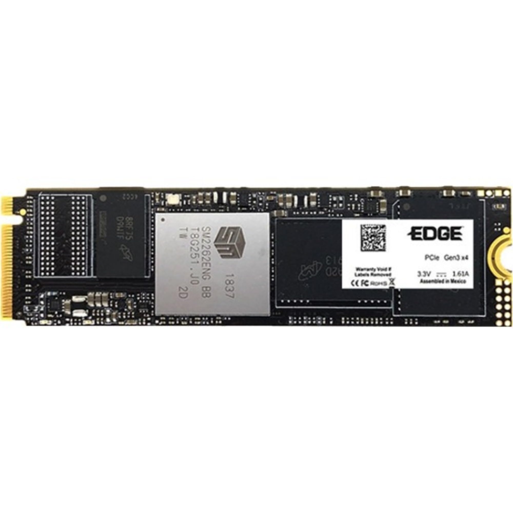 Edge Memory PE272524 512GB NEXTGEN PRO M.2 PCIE GEN3 X4 NVME SSD (2280 ...