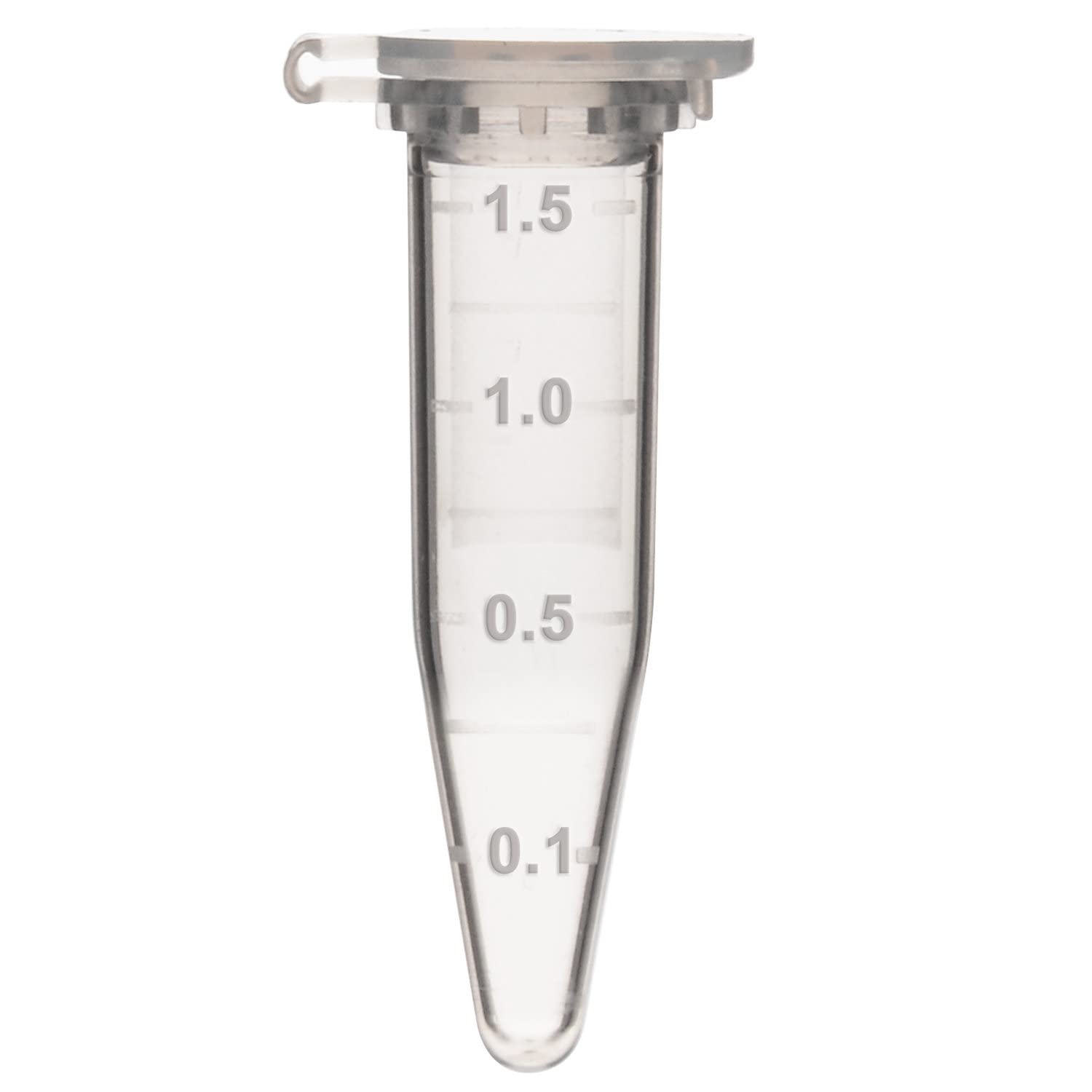 FunChem Microcentrifuge Tubes, Polypropylene Graduated Transparent ...