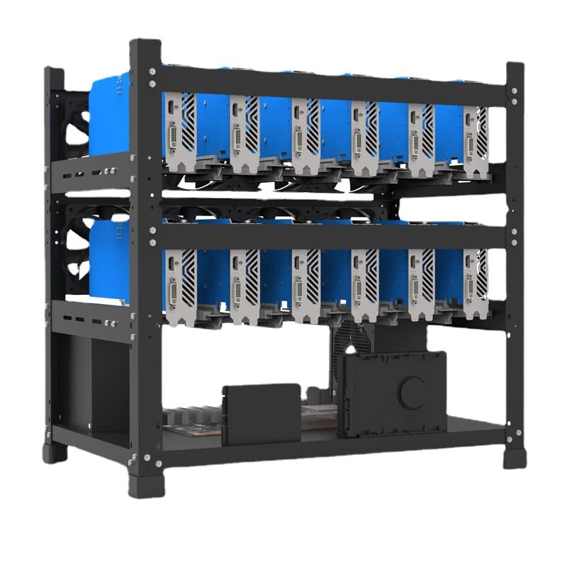 Xianxian Mining Rig Frame 12 Gpu Open Air Mining Rig Frame Mining Case Rack Motherboard Bracket