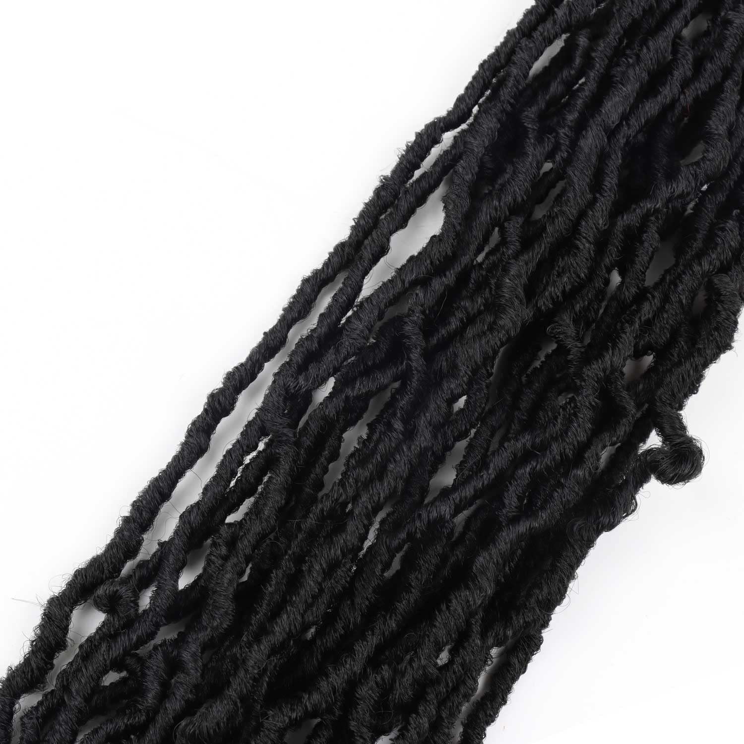 6 Packs 36 Inch Faux Locs Crochet Hair Pre looped Crochet Goddess Loc ...