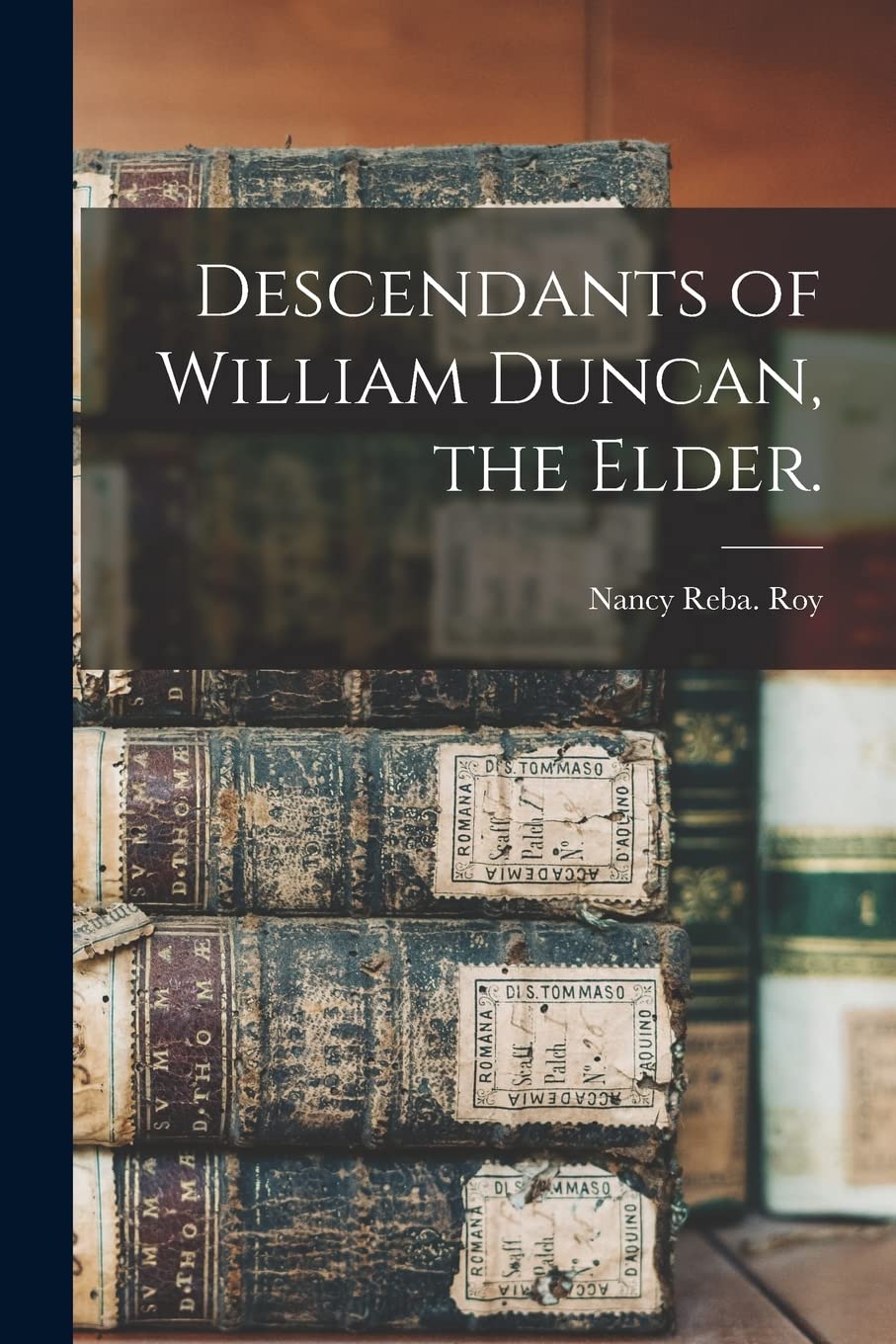 Descendants of William Duncan, the Elder. — 🛍️ The Retail Market
