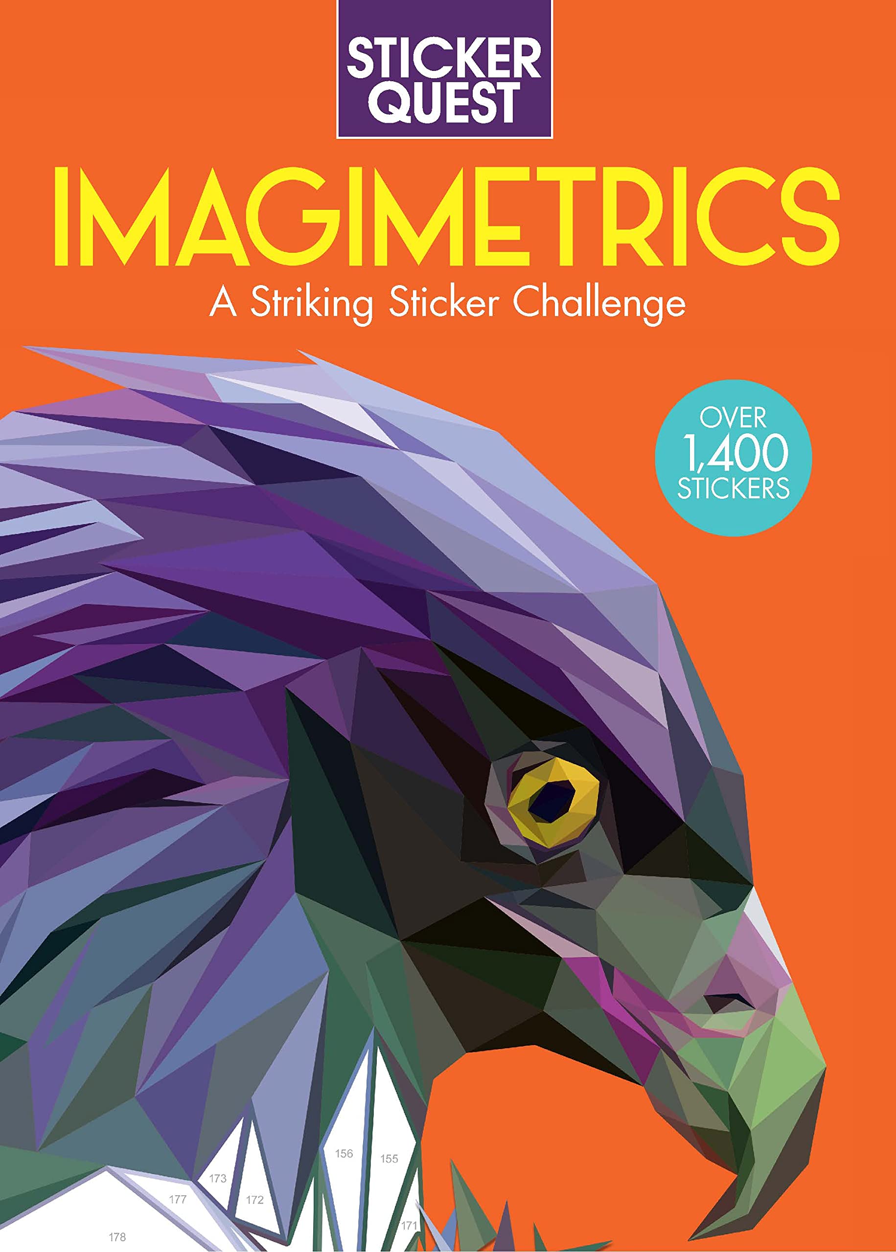 Imagimetrics: A Striking Color-By-Sticker Challenge, Fun and Exciting ...