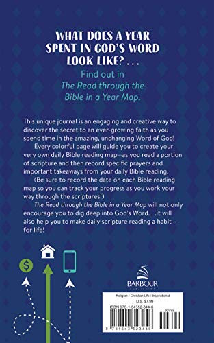 The Read through the Bible in a Year Map (General) (Faith Maps) — 🛍️ ...