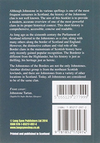 Johnstone: The Origins of the Clan Johnstone and Their Place in History ...