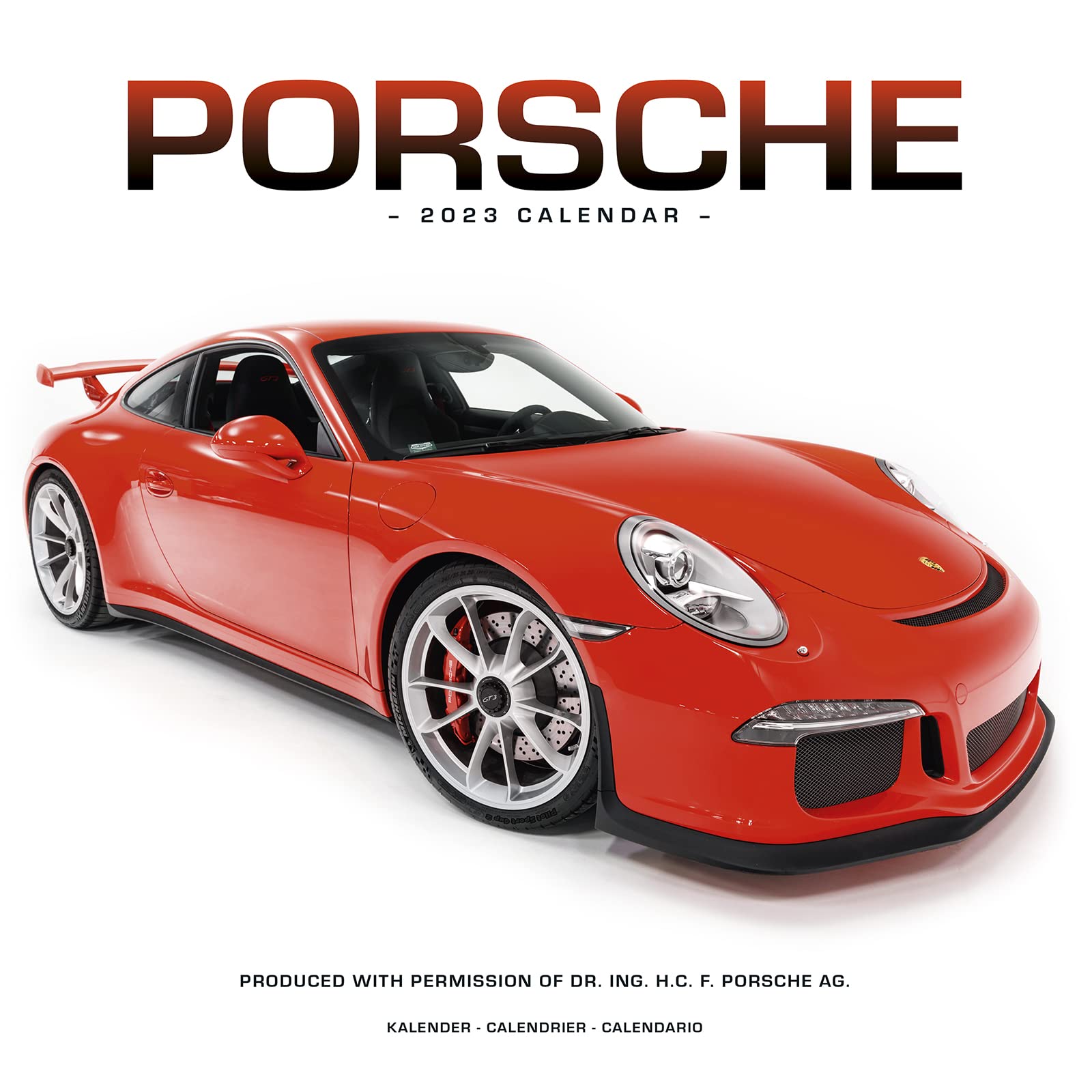 Porsche Calendar- Calendars 2022 - 2023 Wall Calendars - Car Calendar ...