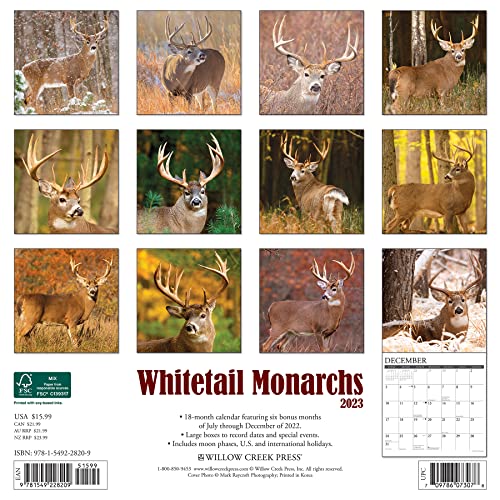 Whitetail Monarchs 2023 Wall Calendar — 🛍️ The Retail Market