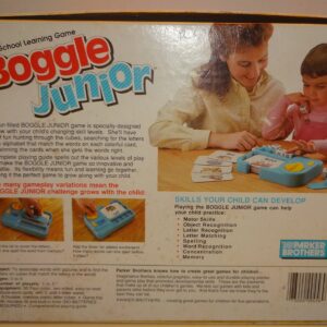 Hasbro Gaming Boggle Junior, Preschool Board Game, Ages 3 and Up ...