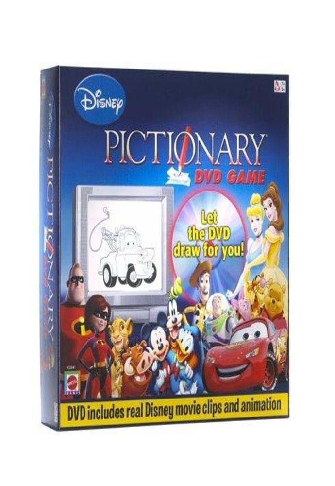 Mattel Pictionary: Disney - DVD Game — 🛍️ The Retail Market