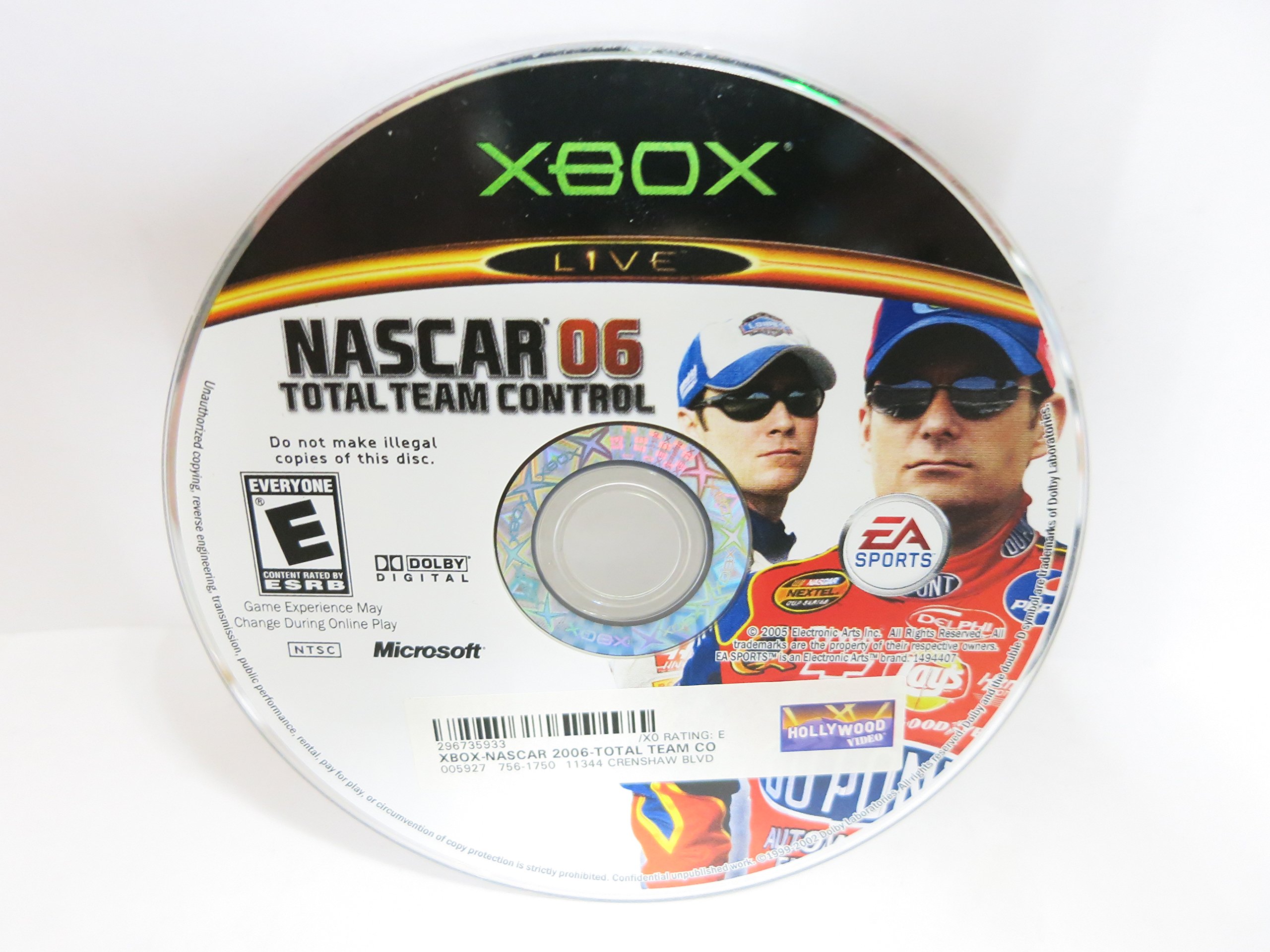 MICROSOFT ORIGINAL XBOX NASCAR '06 TOTAL TEAM CONTROL — 🛍️ The Retail ...
