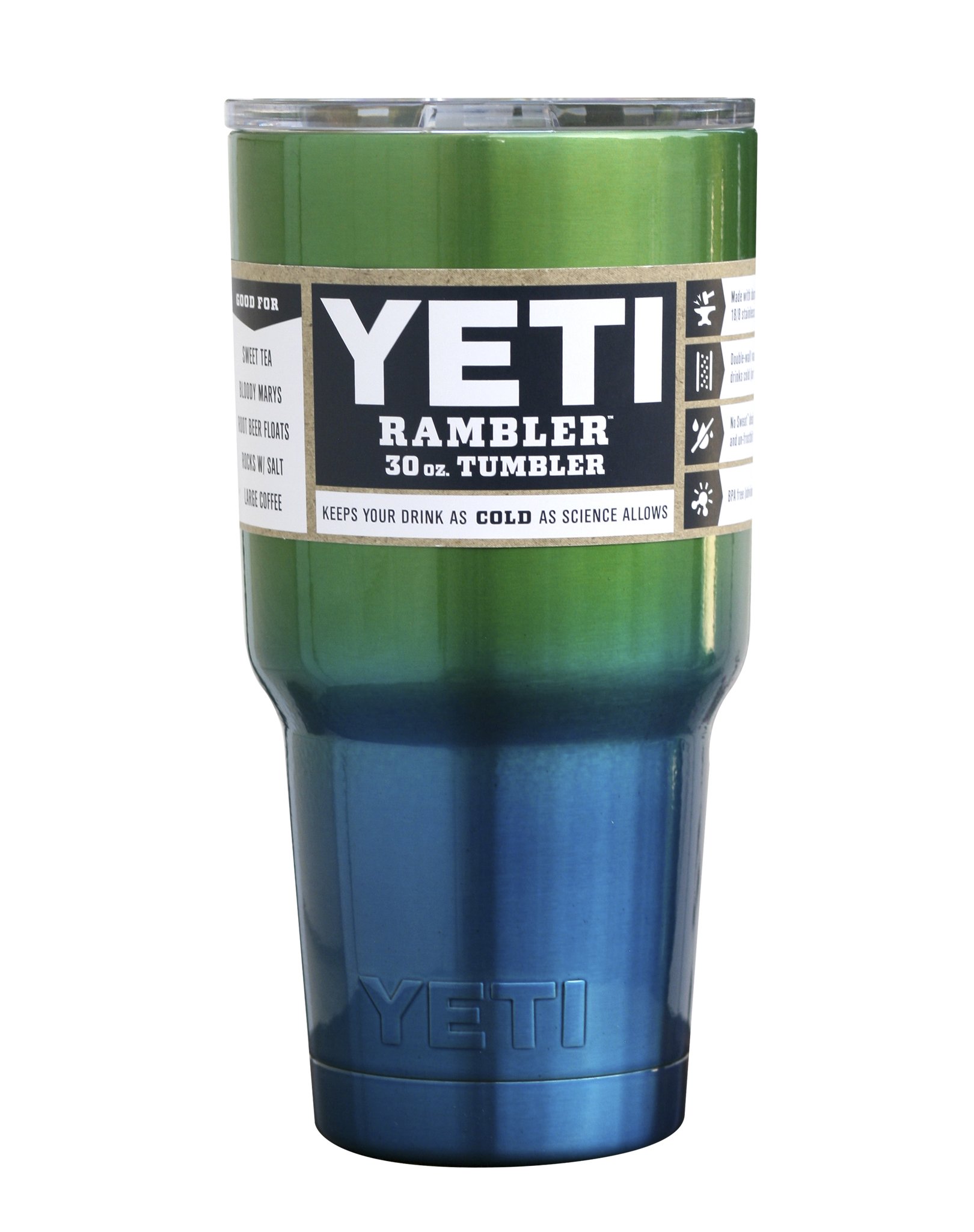Yeti Rambler 30 Oz, Stainless Steel, Powder-coated, Custom Colors ...