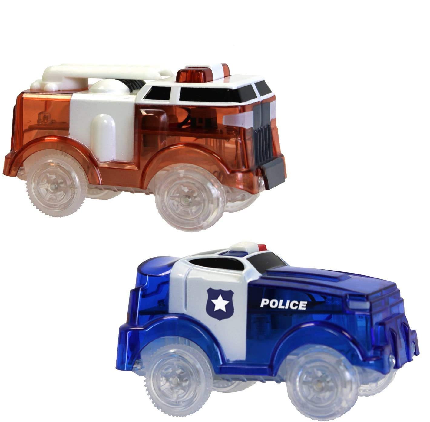ONTEL Magic Tracks - Fire Truck & Police Car — 🛍️ The Retail Market