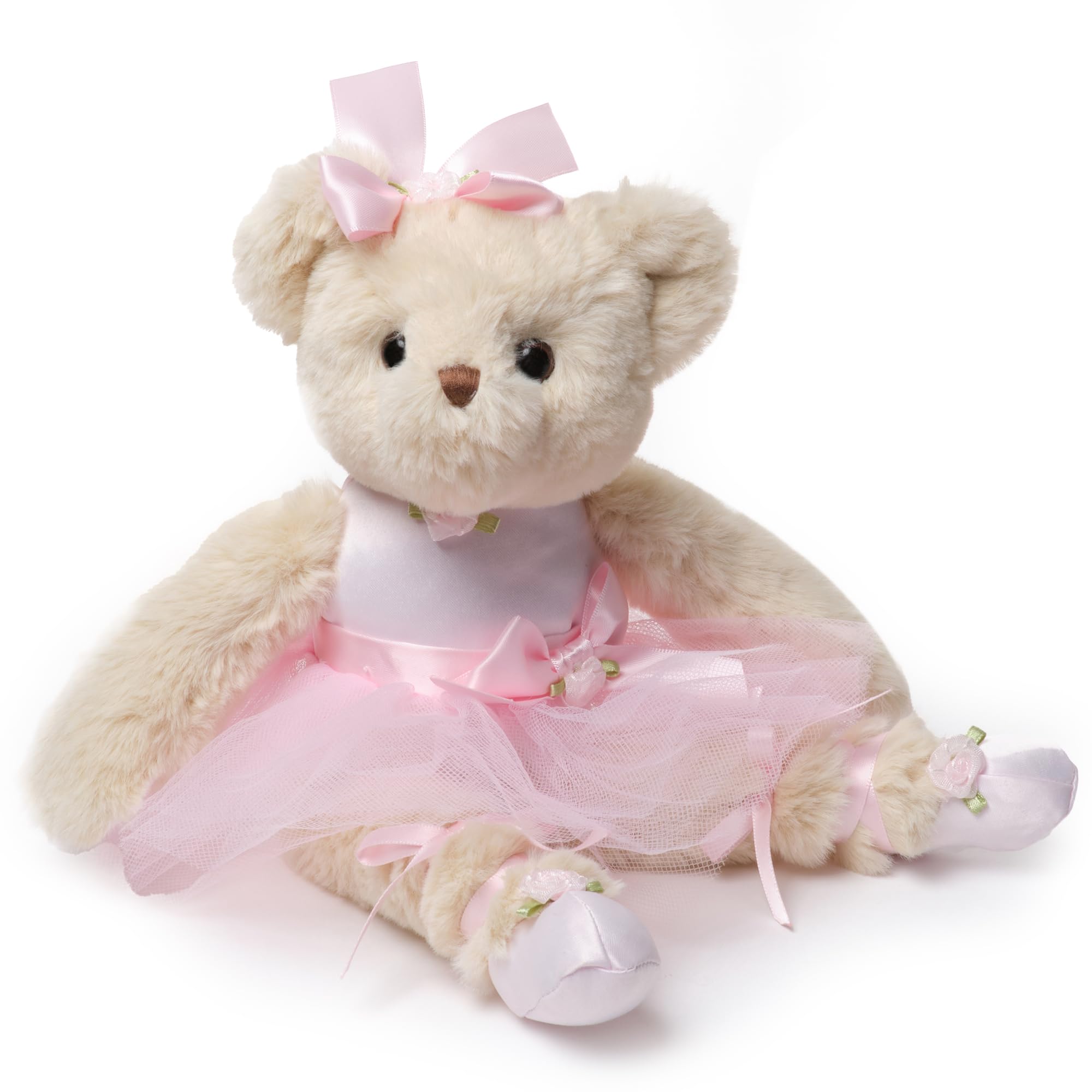 Bearington Collection Nina Ballerina 13 Inch Pink Stuffed Animals ...