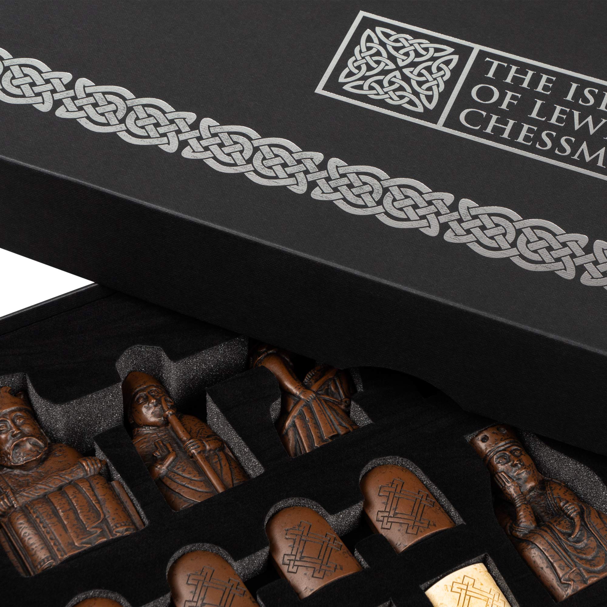 The Isle of Lewis Chessmen - Regency Chess Official Lewis Chess Set - 4 ...