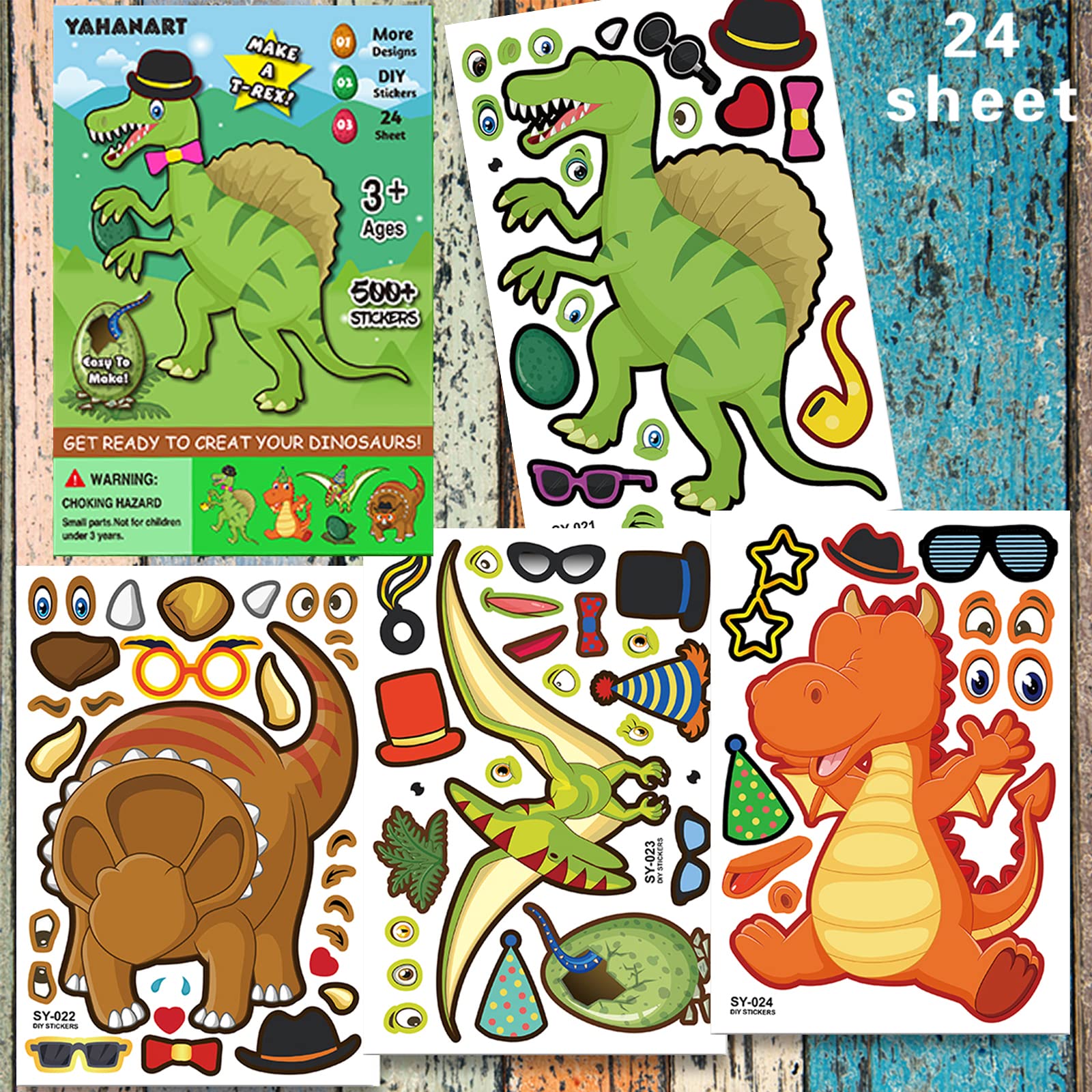 Dinosaur Stickers,Make Your Own Dinosaur Stickers,Make A Dinosaur ...