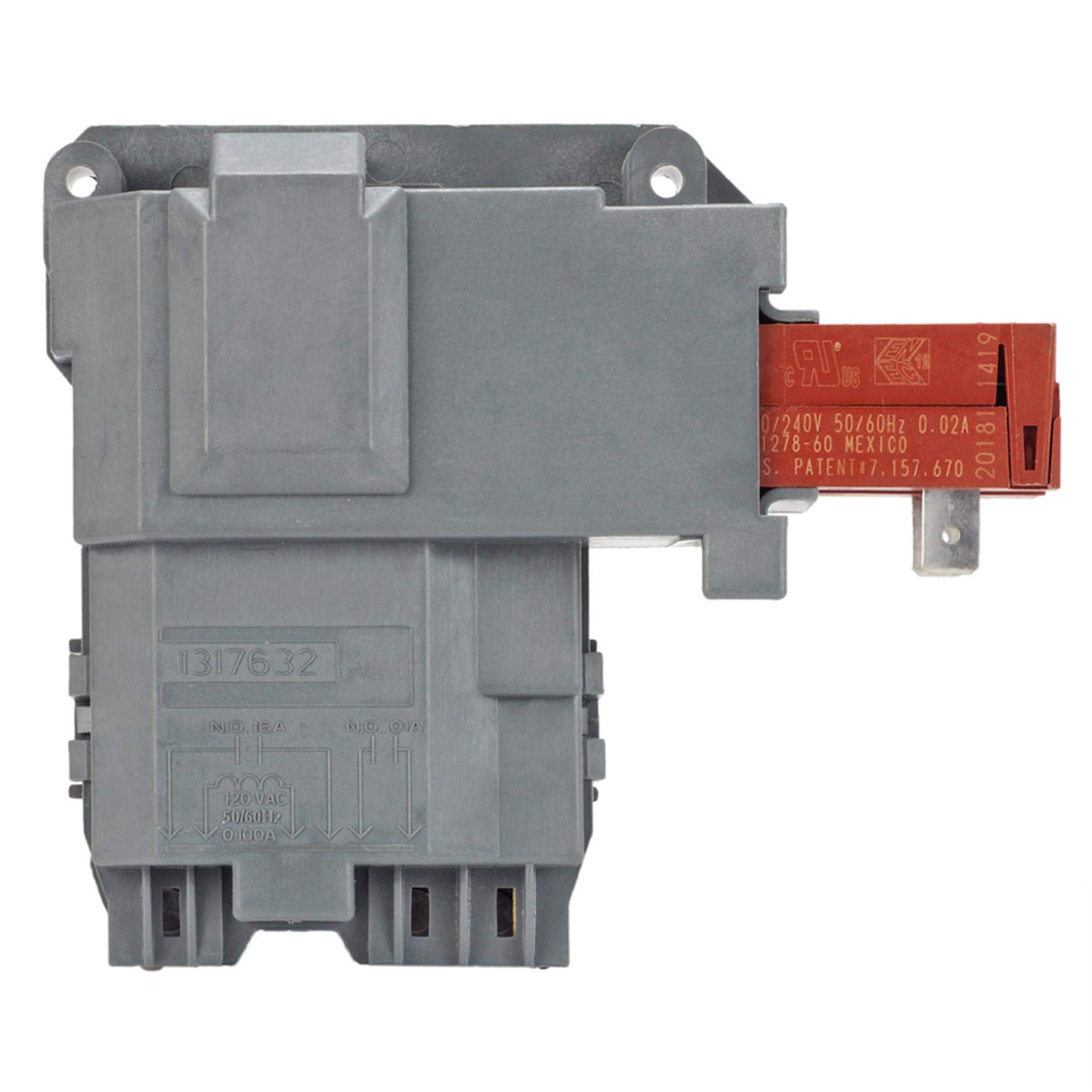 𝐍𝐞𝐰 𝐔𝐩𝐠𝐫𝐚𝐝𝐞131763202 131763256 Washer Doors Lock Latch Switch Assembly ...