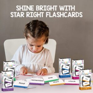 Star Right 600 Sight Word Flash Cards & Flashcard Games Set - 300 Hole ...