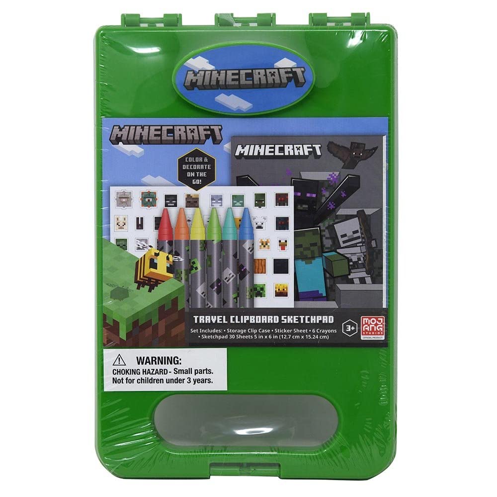 Innovative Designs Minecraft Travel Clipboard Sketchpad Coloring ...