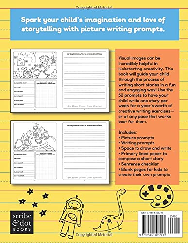 52 Picture Writing Prompts for Kids: Visual Story Starters | For Grades ...
