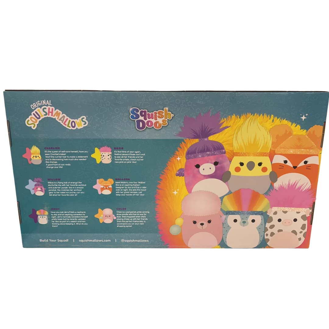 Official KellyToy Squishmallow 5 inch Boxed Set of 6 Squishmallows ...