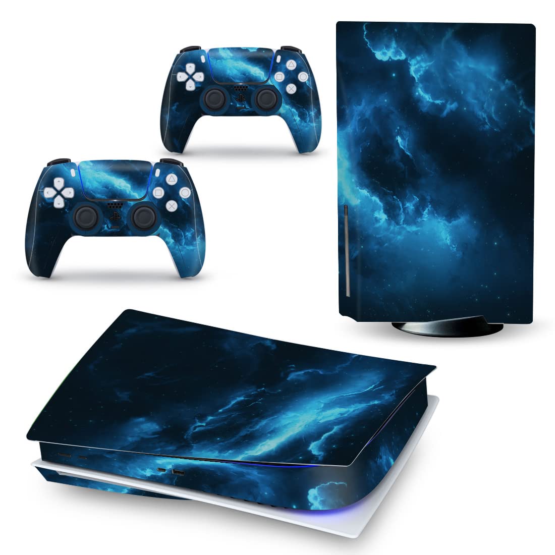 PS5 Skin Stickers Full Body Vinyl Skins Wrap Decals Cover for PS5 Disc ...