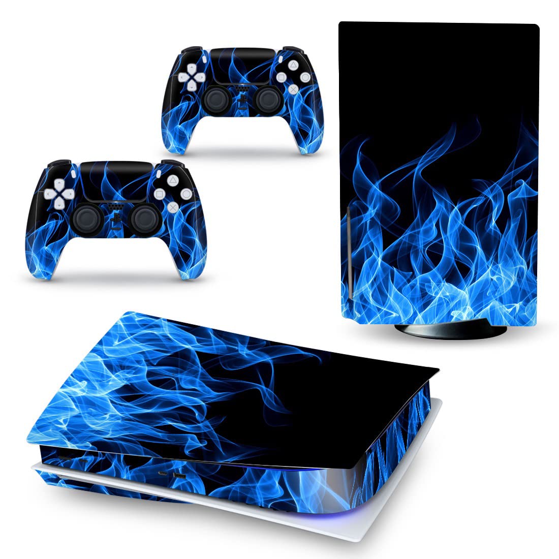 PS5 Skin Stickers Full Body Vinyl Skins Wrap Decals Cover for PS5 Disc ...