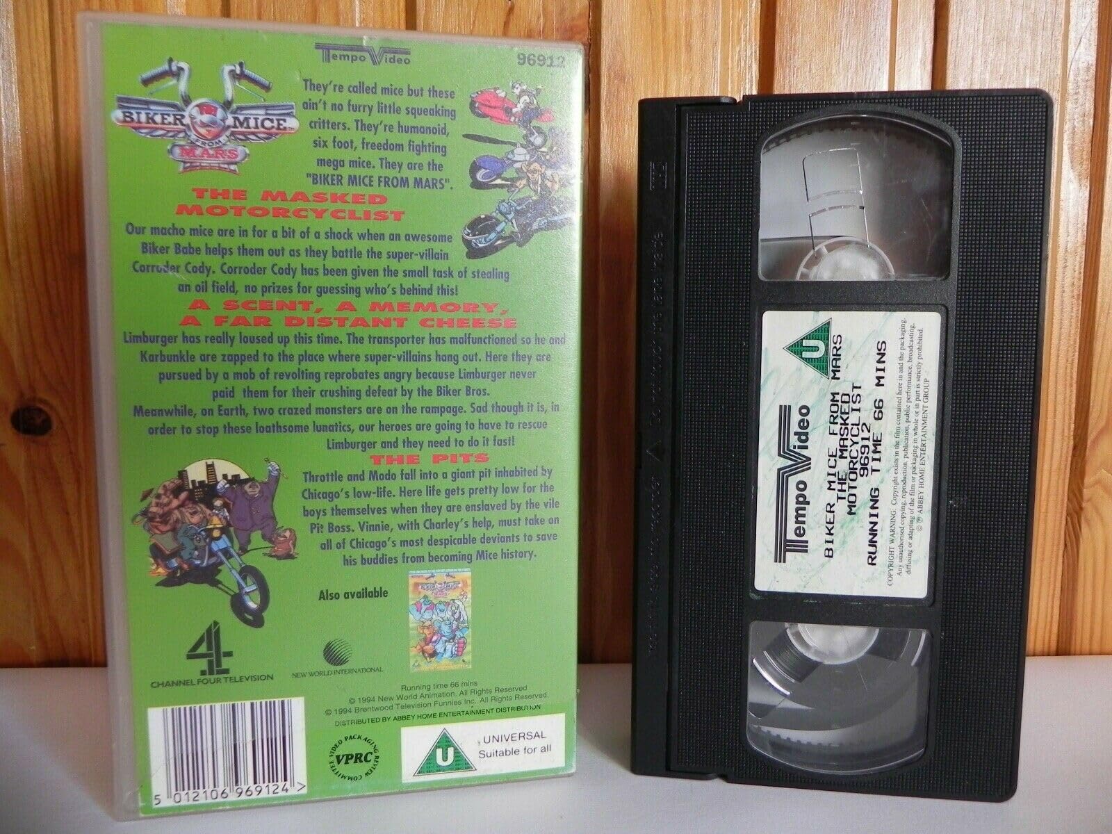 Biker Mice from Mars - The Masked Motorcyclist [VHS] — 🛍️ The Retail Market