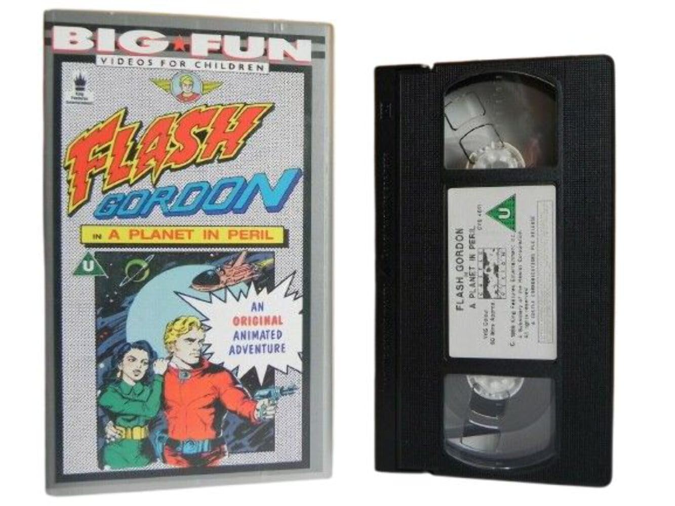 Flash Gordon: A Planet In Peril - 80's Retro - Action Animation - Kid's ...