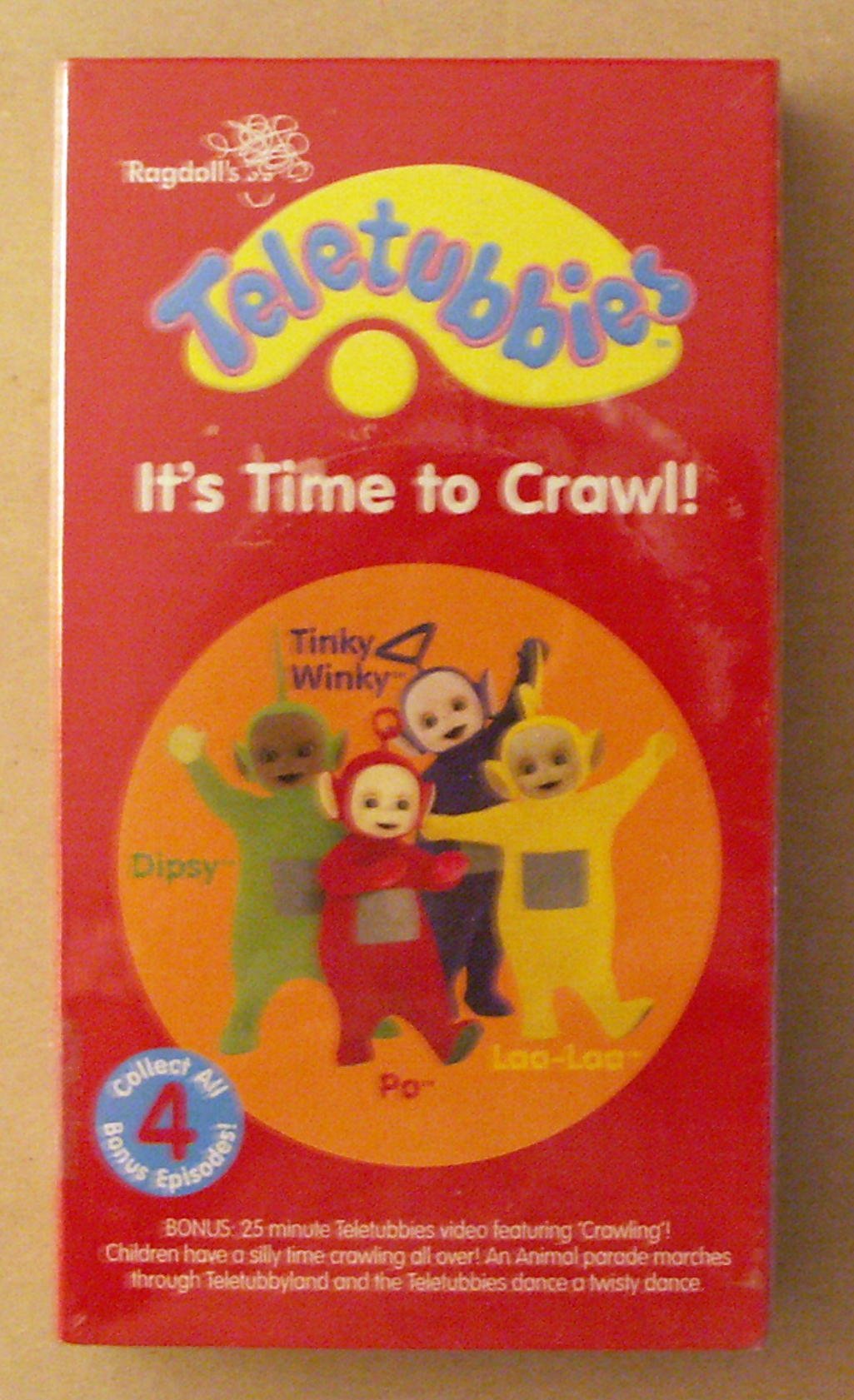 Teletubbies Its Time to Crawl! VHS (2004) — 🛍️ The Retail Market