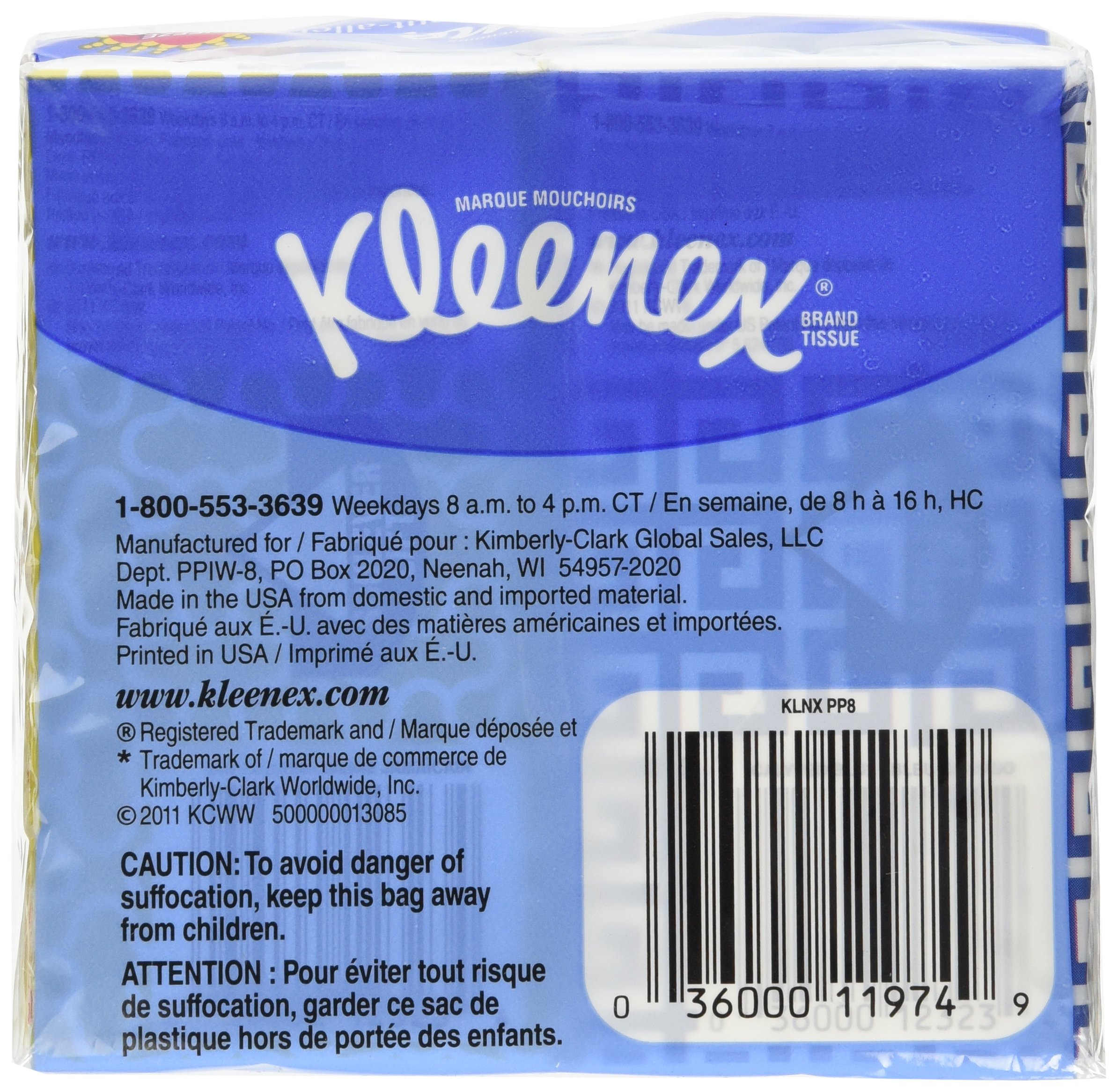Kleenex® 3-Ply Pocket Packs Facial Tissues (16 packs of 10 tissues) — 🛍 ...