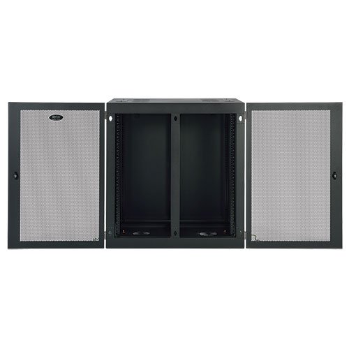 TRIPP LITE 18U Heavy Duty Wall Mount Rack Enclosure Cabinet Side Mount ...