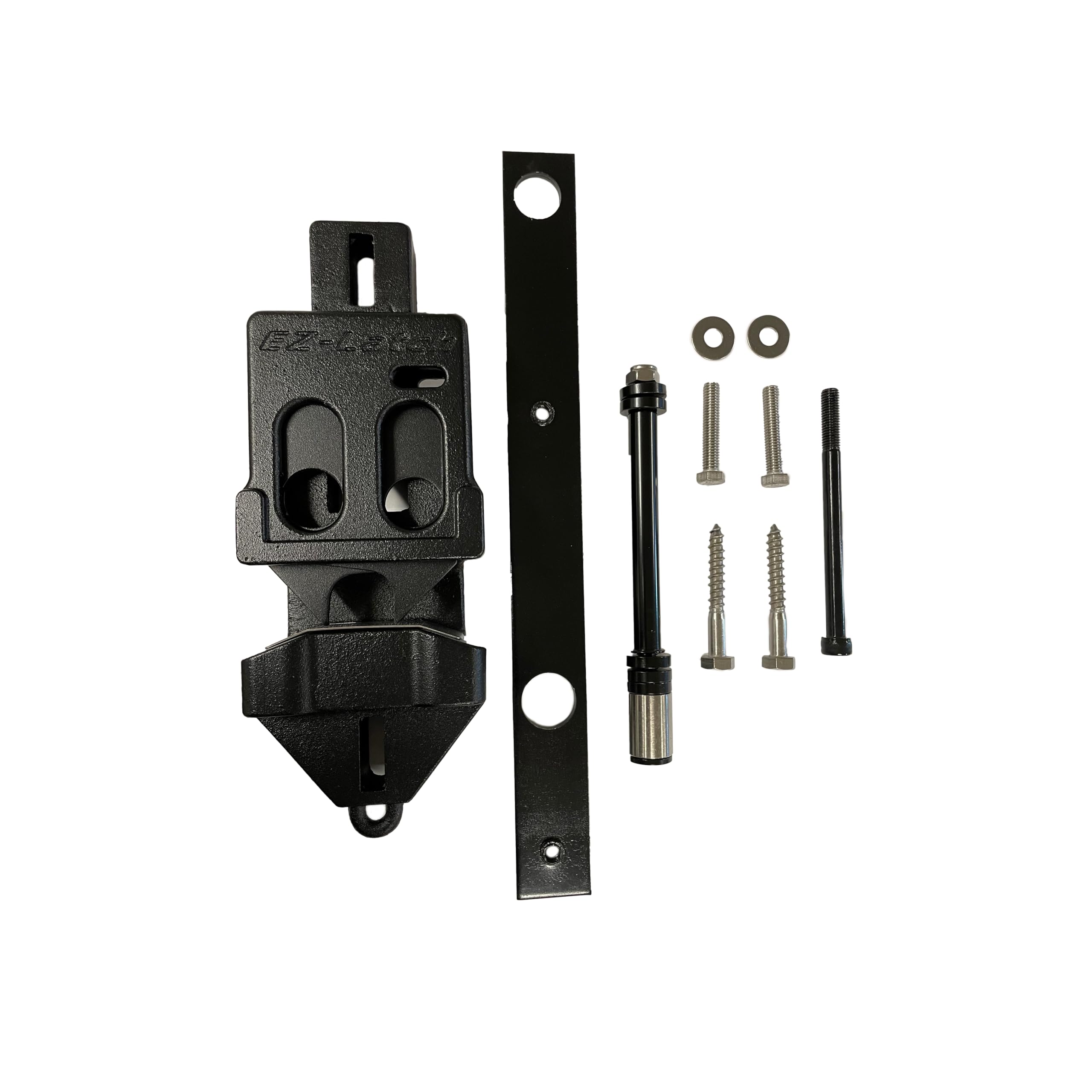 EZ latch Gate Latch System kit (Black) — 🛍️ The Retail Market