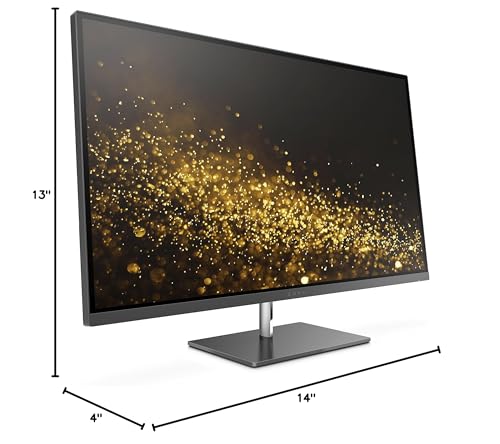 HP Envy 27-Inch UHD 4K IPS Monitor with Micro-Edge Bezel and AMD ...