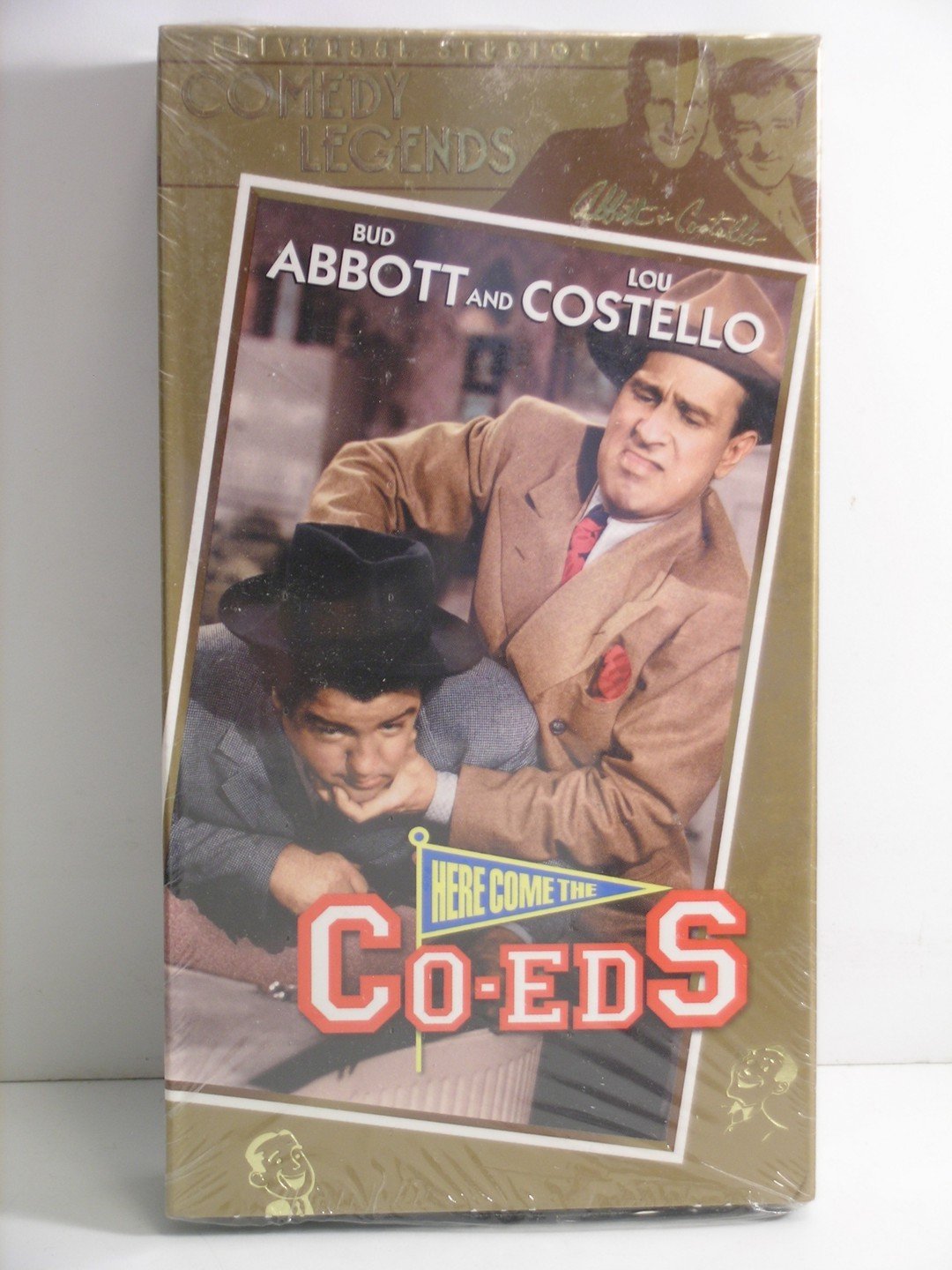 Bud Abbott and Lou Costello---Here Come The Co-eds---VHS Video Tape — 🛍️ The Retail Market