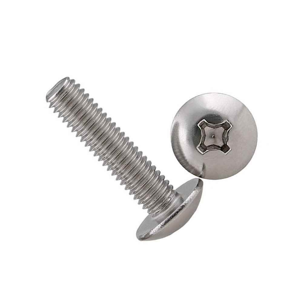 WEICHUAN Metric M4 Machine Screws - 40-Pack 304 Stainless Steel Metric ...