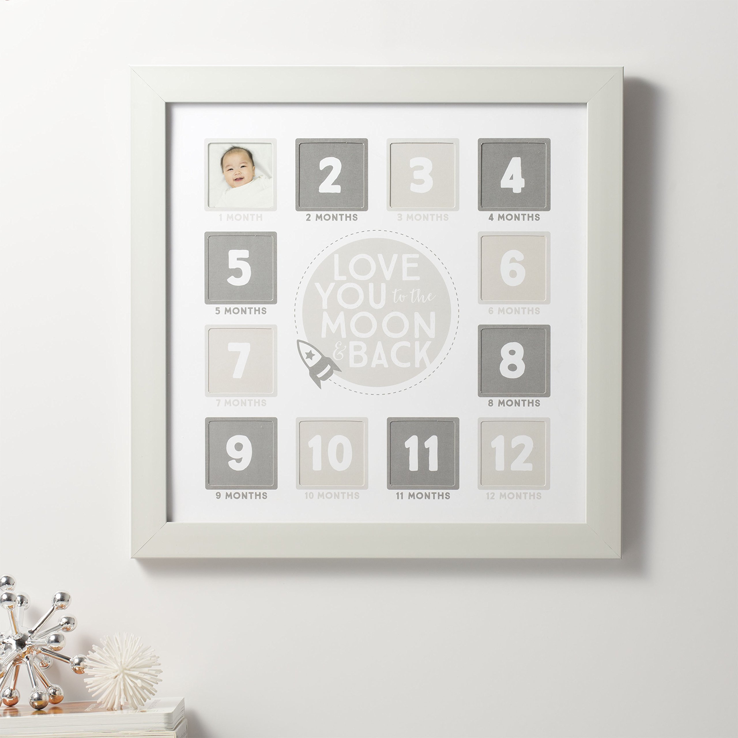 Kate & Milo Deluxe Collage Frame, Little Man Baby Cave Baby Boy Nursery ...