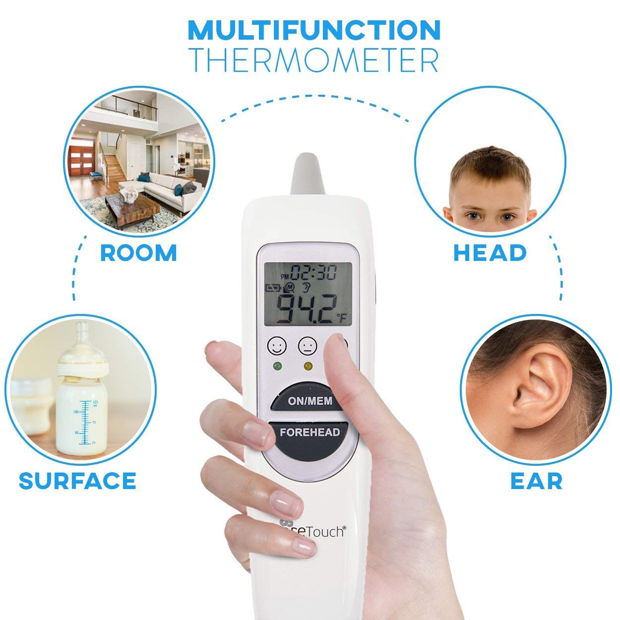 Care Touch MFT-09 Digital Thermometer, Shape — 🛍️ The Retail Market