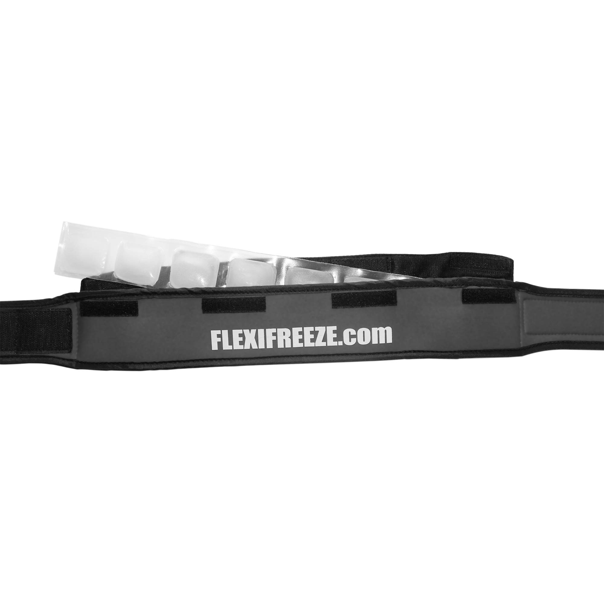 FlexiFreeze Cooling Collar - Neck Cooling Ice Wrap, Charcoal — 🛍️ The Retail Market