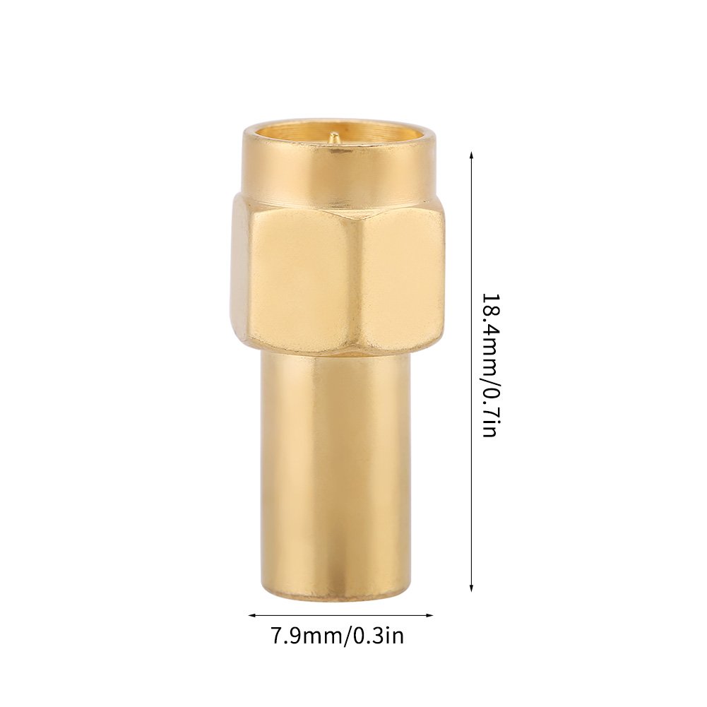 5pcs Coaxial Terminators SMA Male Connector RF Coaxial Matched ...