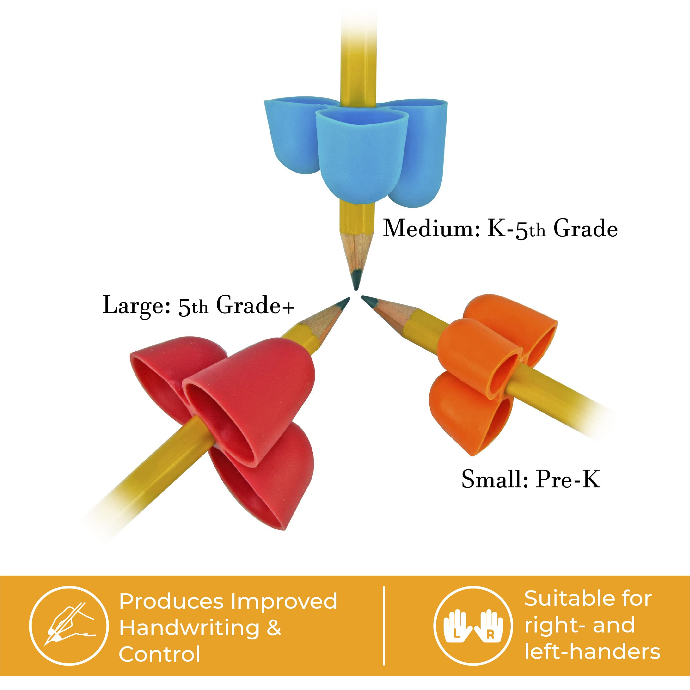 The Pencil Grip Writing CLAW, Sample Pack, 2 Each of Three Sizes - TPG ...