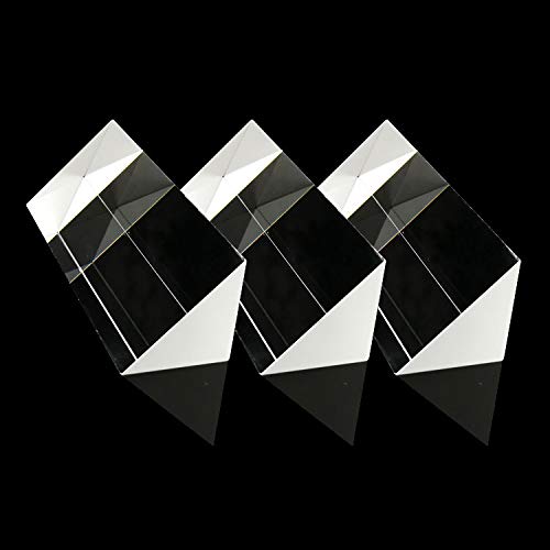 Glass Triangular Prisms for Refraction Education in Classrooms, Great ...