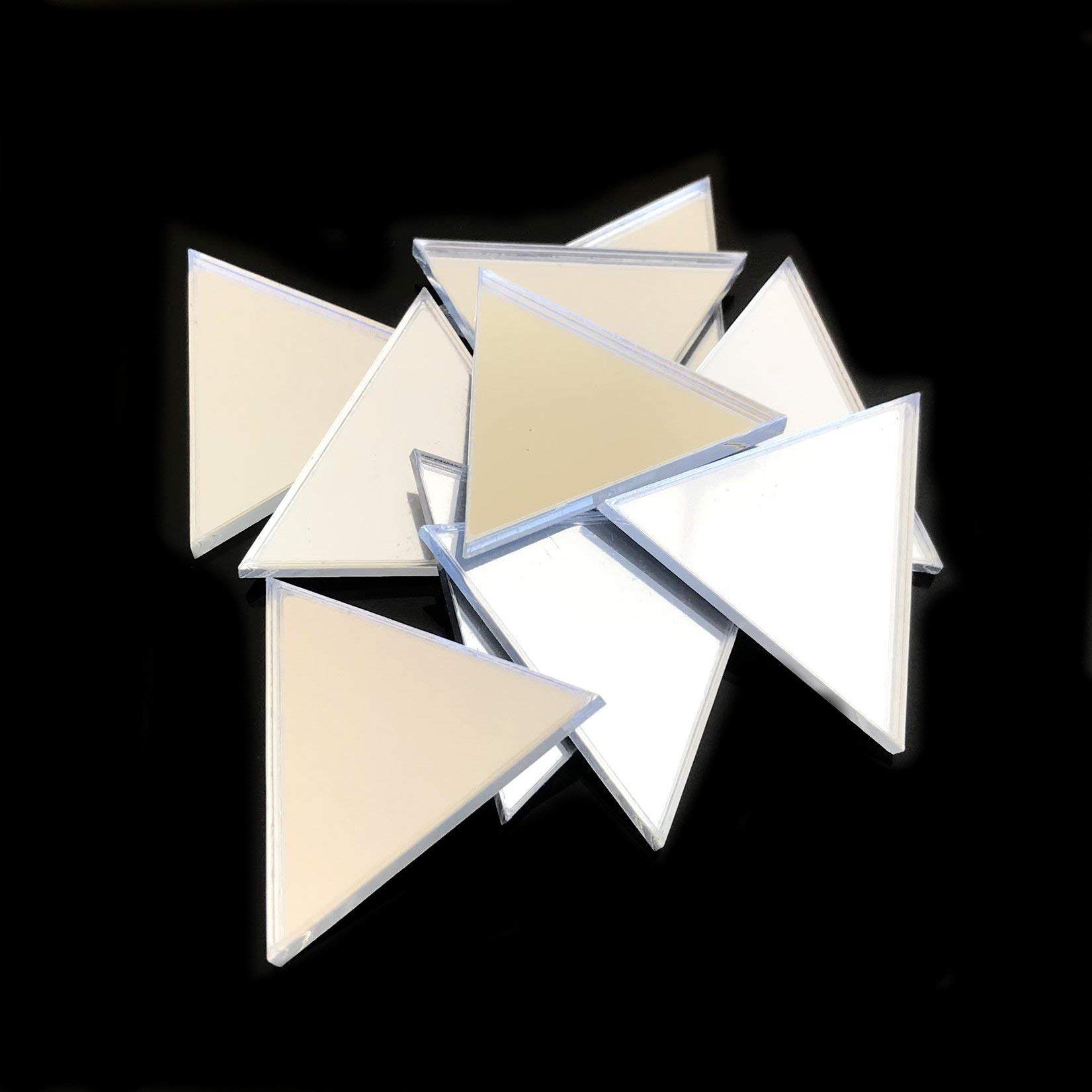 Super Cool Creations Triangle Shaped Crafting Mirrors, Set of 10, Many ...