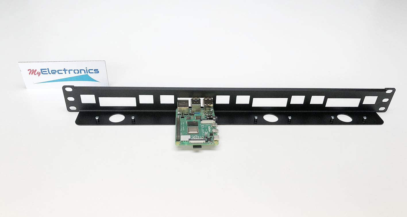 19 inch Rack Mount 1U for 1-4 pcs of Raspberry Pi 5 — 🛍️ The Retail Market