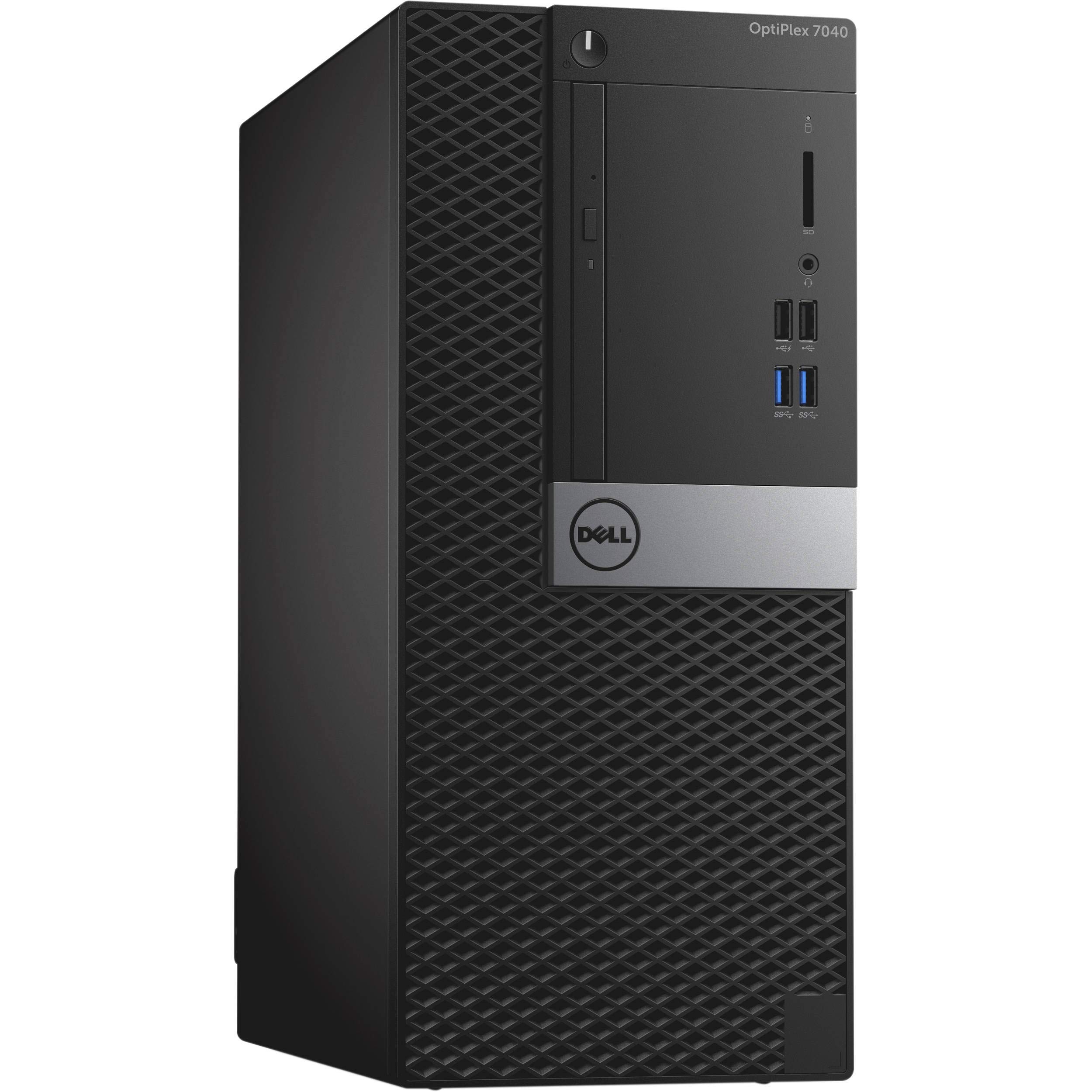 Dell OptiPlex 7040 Mini Tower PC, Intel Quad Core i5 6500-3.2 GHz,16GB ...