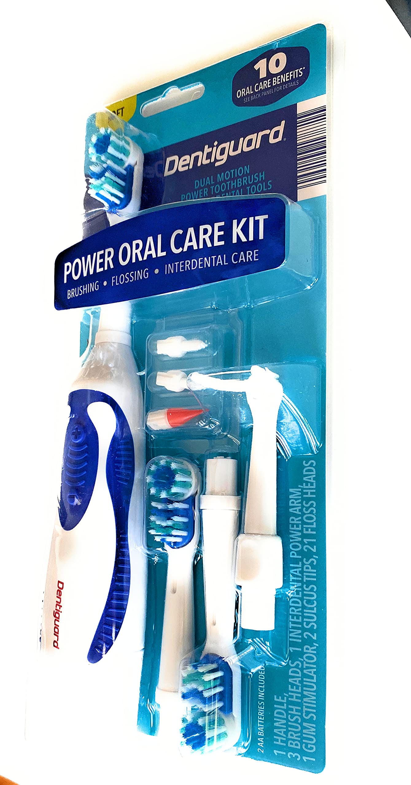 TBA Power Oral Care Kit, Blue Rotating Power Toothbrush — 🛍️ The Retail ...