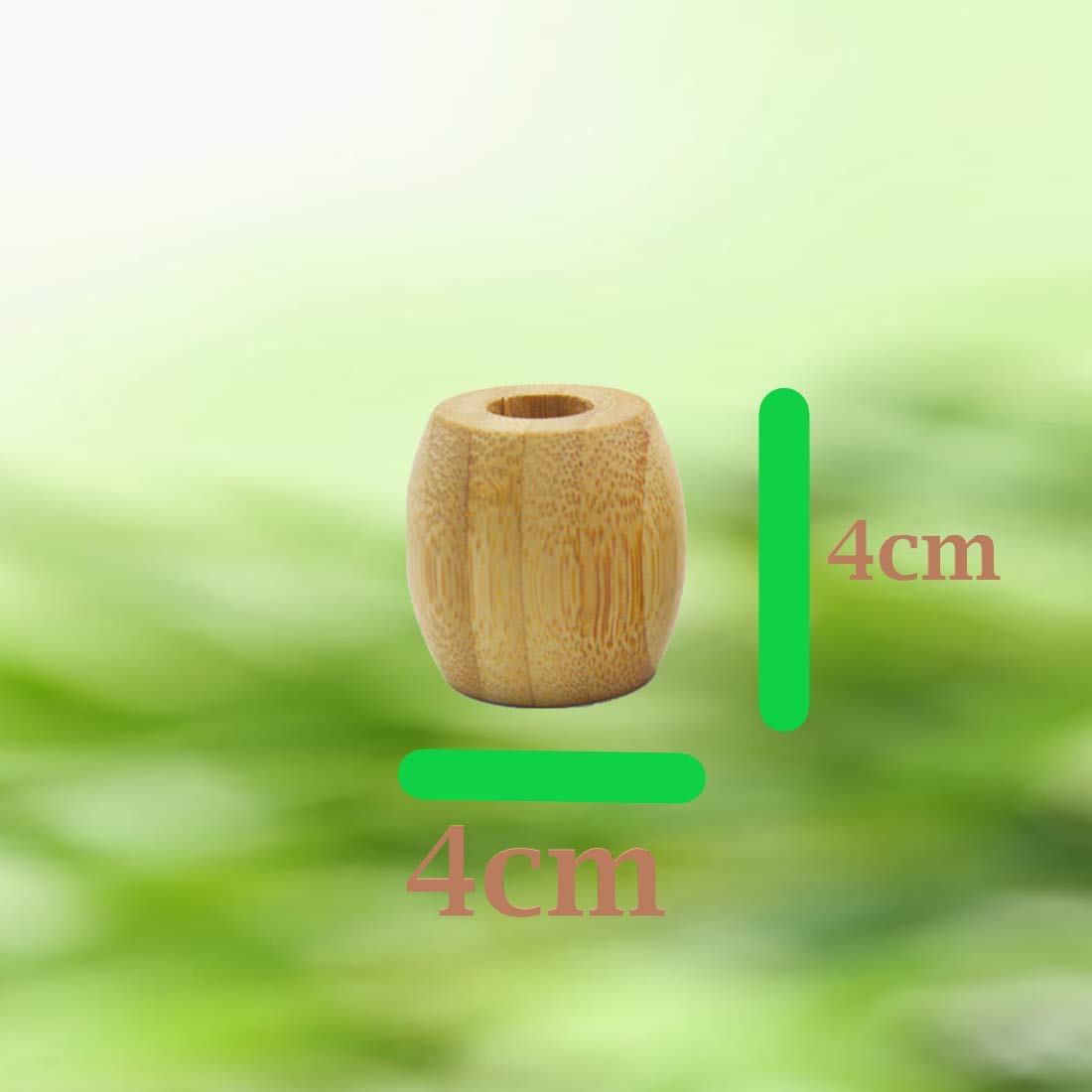 Bamboo Toothbrush Holder Pack of 12 - Biodegradable and Eco Friendly ...