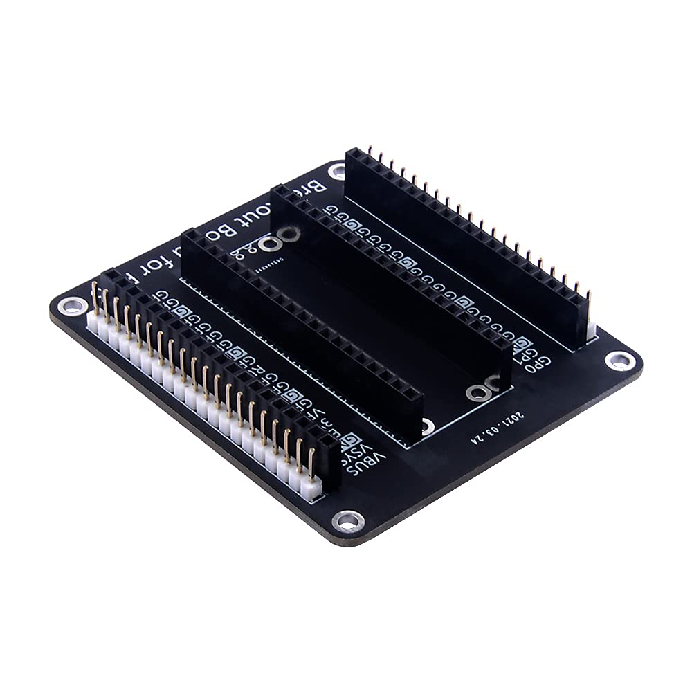 GeeekPi GPIO Breakout Board Kit for Raspberry Pi Pico/Pico W, GPIO ...