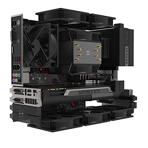 MATX PC Case in Mini-Size, Portable Gaming Computer Case, Aluminum ...